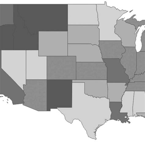 Variation In Fqhc Behavioral Health Visits Per 1 000 Population With A