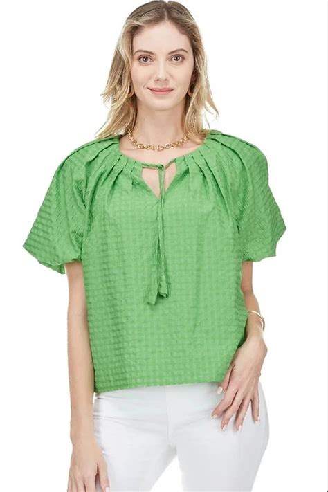 Jade Top Green Monkees Of The Village