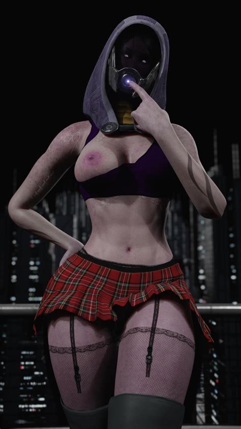 Rule 34 1girls 3d Facelesstrigger Half Dressed Mass Effect Purple