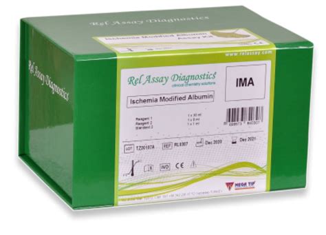 Rel Assay Diagnostics L Ischemia Modified Albumin Assay Kit