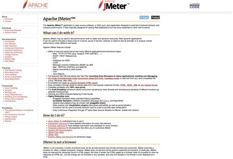 apache jmeter an open source performance testing tool sugggest