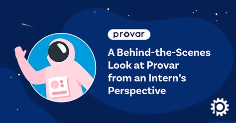 a behind the scenes look at provar from an intern s perspective