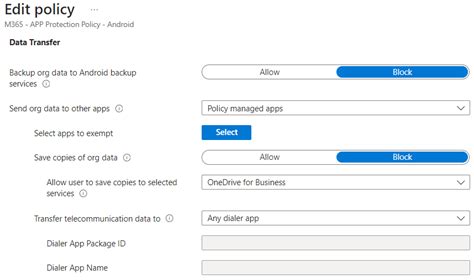 Implement App Protection Policy In Microsoft Endpoint Manager