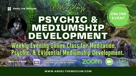 Psychic Mediumship Development Online Class 1 Best Spiritual Course