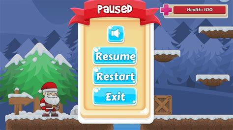 Santa Claus Unity Game Source Code By Toniapps Codester