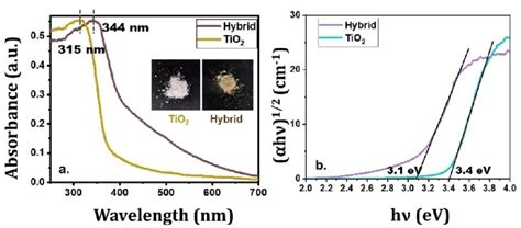 A Uv Visible Diffuse Reflectance Spectroscopy Drs Of Solid Powdered