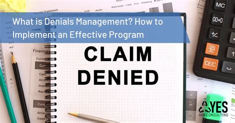 What Is Denials Management Implement A Remediation Program