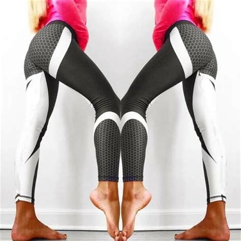 Sexy Shaping Hip Yoga Pants Women Fitness Tights Workout Gym Running