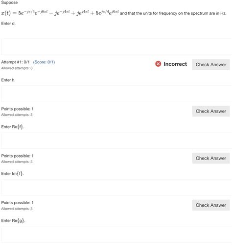 Solved The Figure Below Shows The Spectrum Of A Chegg