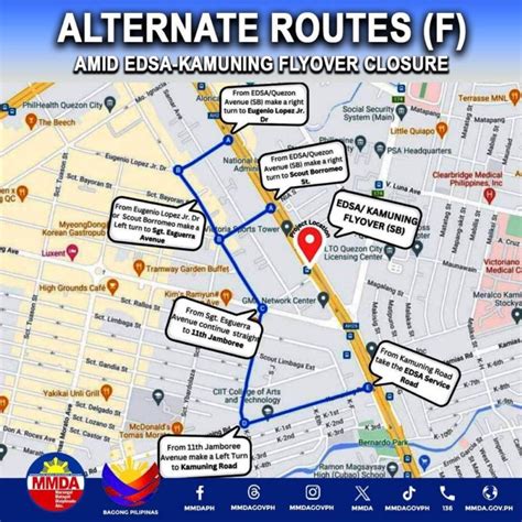 6 Month Edsa Kamuning Flyover Repair All The Important Info Mmda Wants