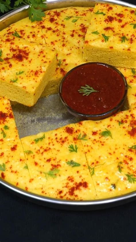 Spongy Dhokla Recipe Live Dhokla Recipe😍😋 Na Besan Sooji Na Soda