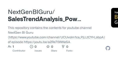 Github Nextgenbigurusalestrendanalysispowerbi This Repository