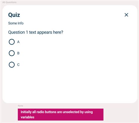 How Can I Get Rid Of Radio Button Selction When Navigatged To The