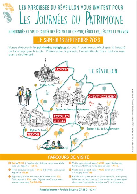 Les Journées du Patrimoine Site de la commune de Chevry Cossigny