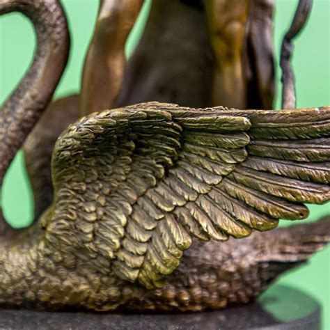 Кабинетная скульптура «Аполлон едущий на лебеде