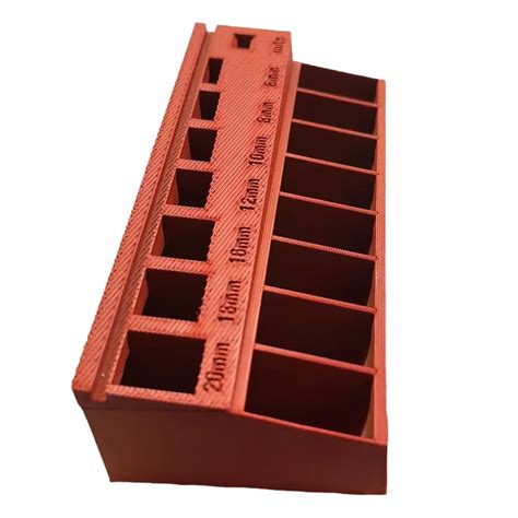 Bolt And Screw Length Sorter Tray 7 Measuring Slots For M3 Hardware