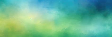 Wide Blue Green Transition Background Material Premium Ai Generated Image