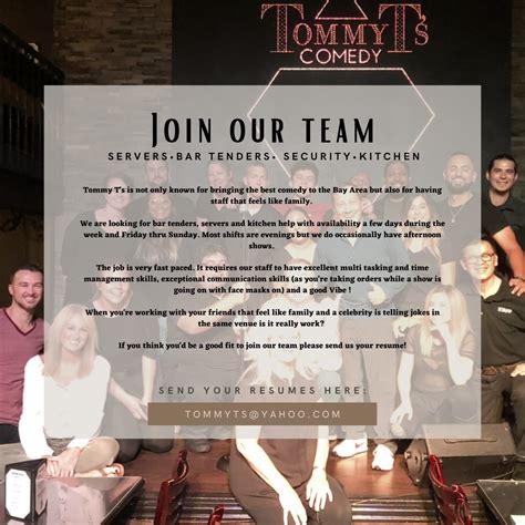 Home Tommy Ts Comedy Club