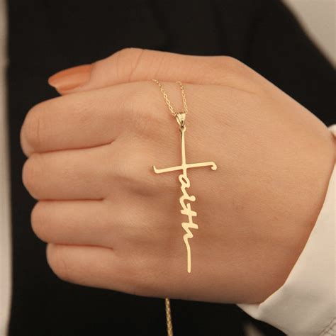 Faith Cross Necklace
