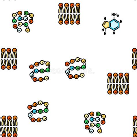 Food Science Pattern Stock Illustrations 3 471 Food Science Pattern