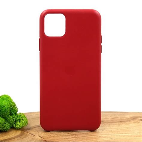 Кожаный чехол Molan Leather Case для Apple iPhone 11 Pro max Red – фото ...