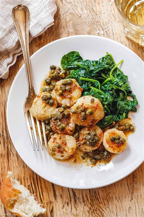 Pan Seared Sea Scallops Recipe With Butter Sauce How To Cook Sea