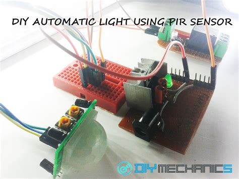 Diy Simple Automatic Light Using Pir Motion Sensor 6 Steps With