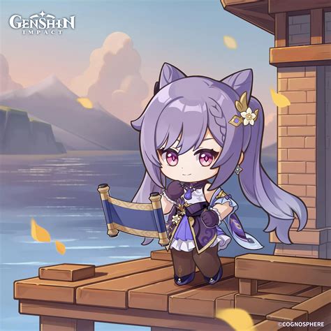 Chibi Birthday Arts Are The Best Uwu Hoyoverse R Keqingmains