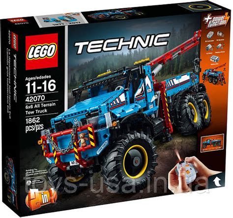 Lego Technic Полноприводный шестиколесный тягач 6х6 42070 Id 1635067448 цена 14999 ₴ купить
