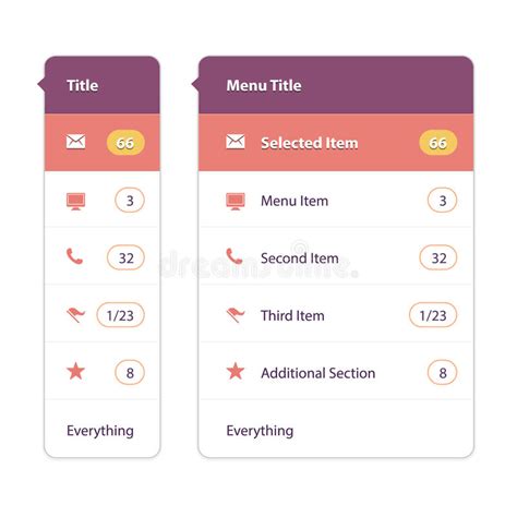 Modern User Interface Screen Template For Mobile Stock Vector Illustration Of Mobile Form