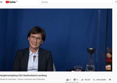 Neujahrsempfang Des Stadtverbands Leonberg Mit Minister Peter Hauk Am