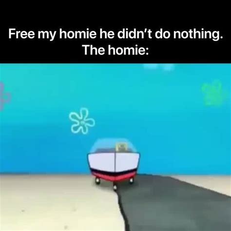 Free My Homie He Didnt Do Nothing The Homie Ifunny
