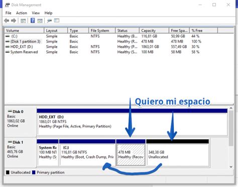 Microsoft Eliminando La Partición De Recuperación En Windows 7 8 10