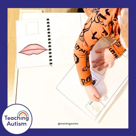 Body Parts Adapted Book For Special Education Teaching Autism