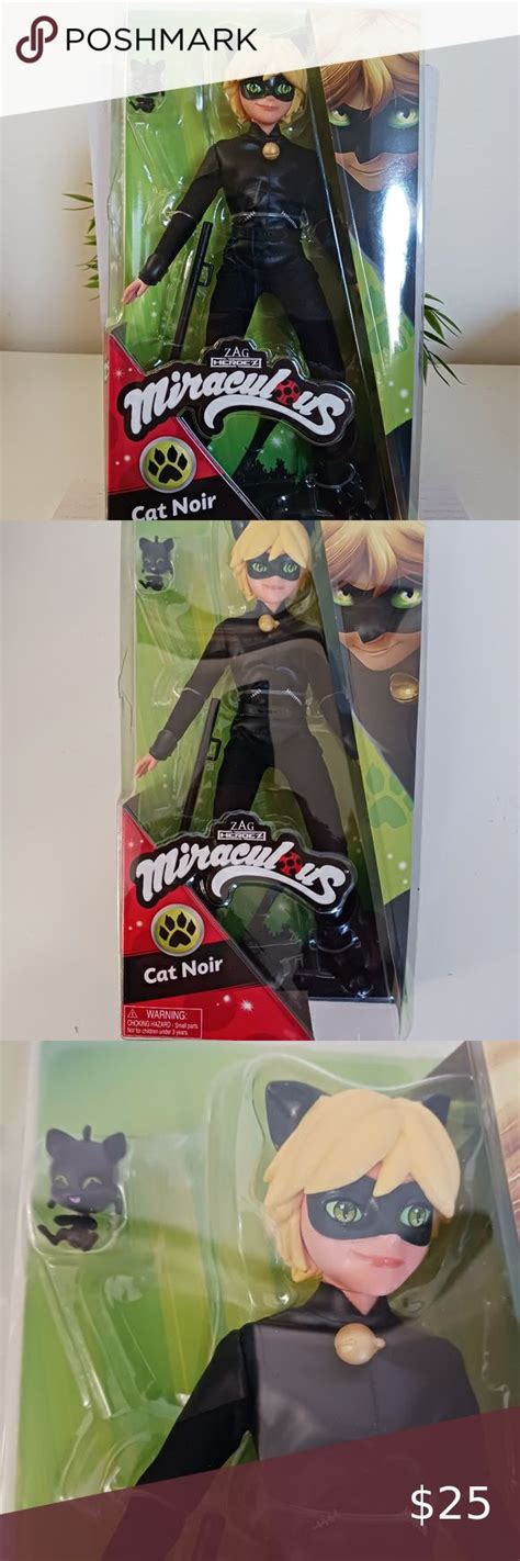 Miraculous Ladybug Cat Noir Fashion Doll Miraculous Ladybug Fashion Dolls Noir