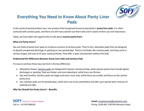 PPT Everything You Need To Know About Panty Liner Pads PowerPoint Presentation ID 12964429