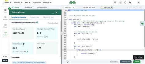 Ishwari Shekade On Linkedin Gfg160 Gfg160challenge Algorithms