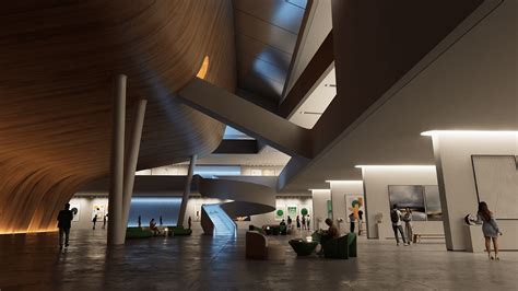 [scene Express Vol 322] Free Render Scene Lightscape Exhibition Hall Scene Express D5