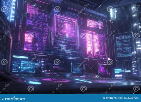 Exploring Futuristic Digital Interfaces A Visual Journey Into Vibrant