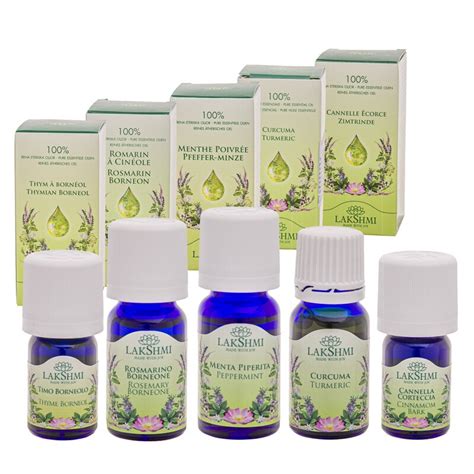 Комплект 100 чисти етерични масла Лакшми алтернативно лечение на холецистит 5 броя 40 Ml