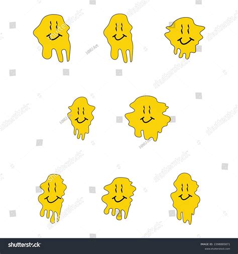 Drooling Face Sleepy Face Emoji Popular Stock Vector Royalty Free