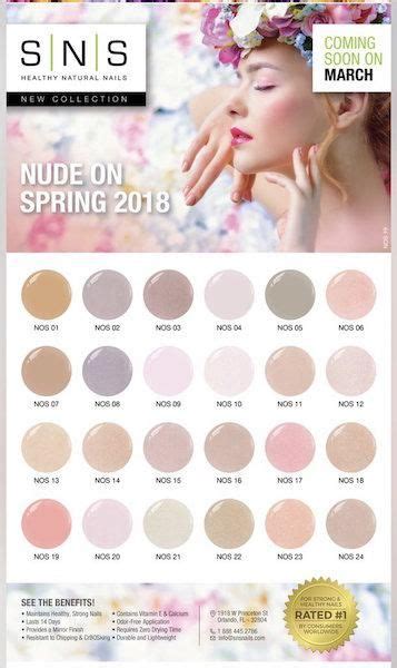 Sns Gelous Colours Swatch Sns Nails Colour Chart My XXX Hot Girl