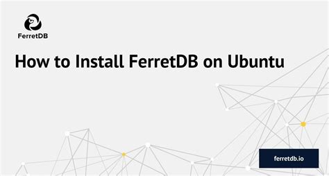Ferretdb On Linkedin Opensource Mongodb Postgresql Sqlite Ubuntu