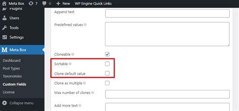 Creating And Configuring Custom Fields Meta Box Documentation