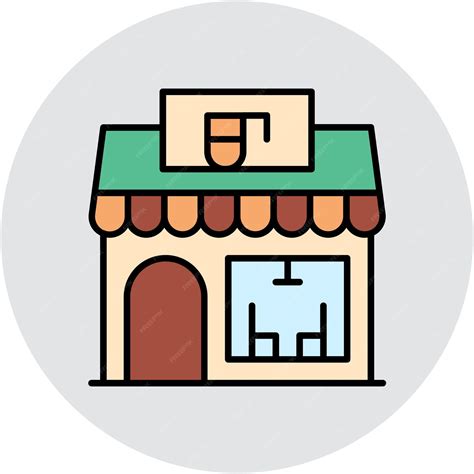 Premium Vector Coffee Shop Vector Illustration Style
