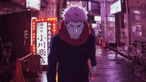 Yuji Itadori From Jujutsu Kaisen Anime Wallpaper 4k For Desktop ID 12217