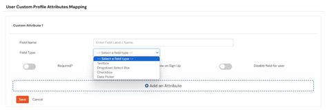 User Profile Fields Miniorange Identity Platform Admin Handbook