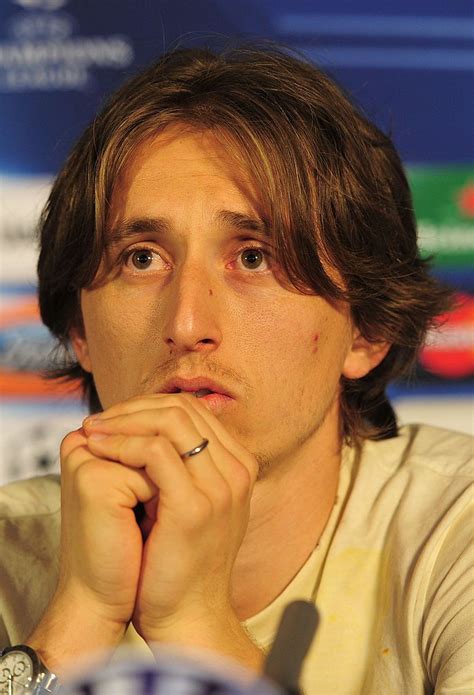 London England April 12 Luka Modric Of Tottenham Hotspur Talks To