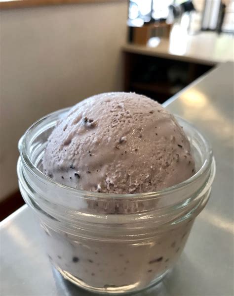 Lavender Blueberry Ice Cream Flavors Little Calf Creamery And Cafe