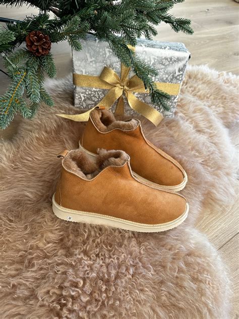 Sheepskin Slippers Lambskin Slippers Fur Slippers Leather Slipper